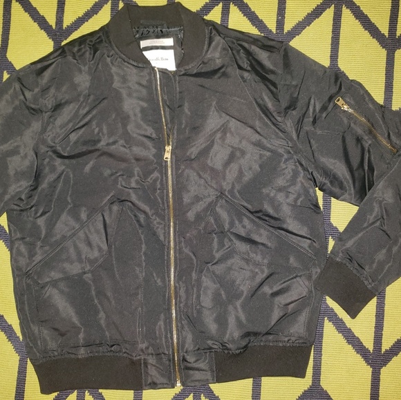 Goodfellow & Co | Jackets & Coats | New Goodfellow Black Aviator Bomber ...